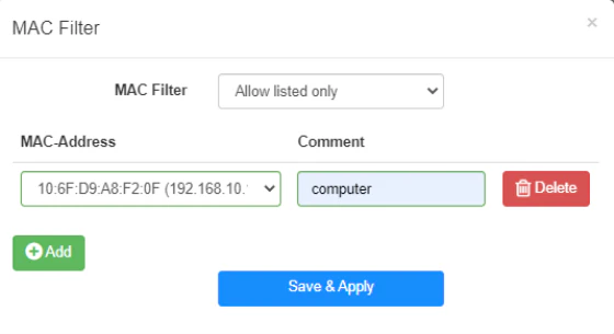 Cudy Router MAC Filter Setup & Device Control Guide